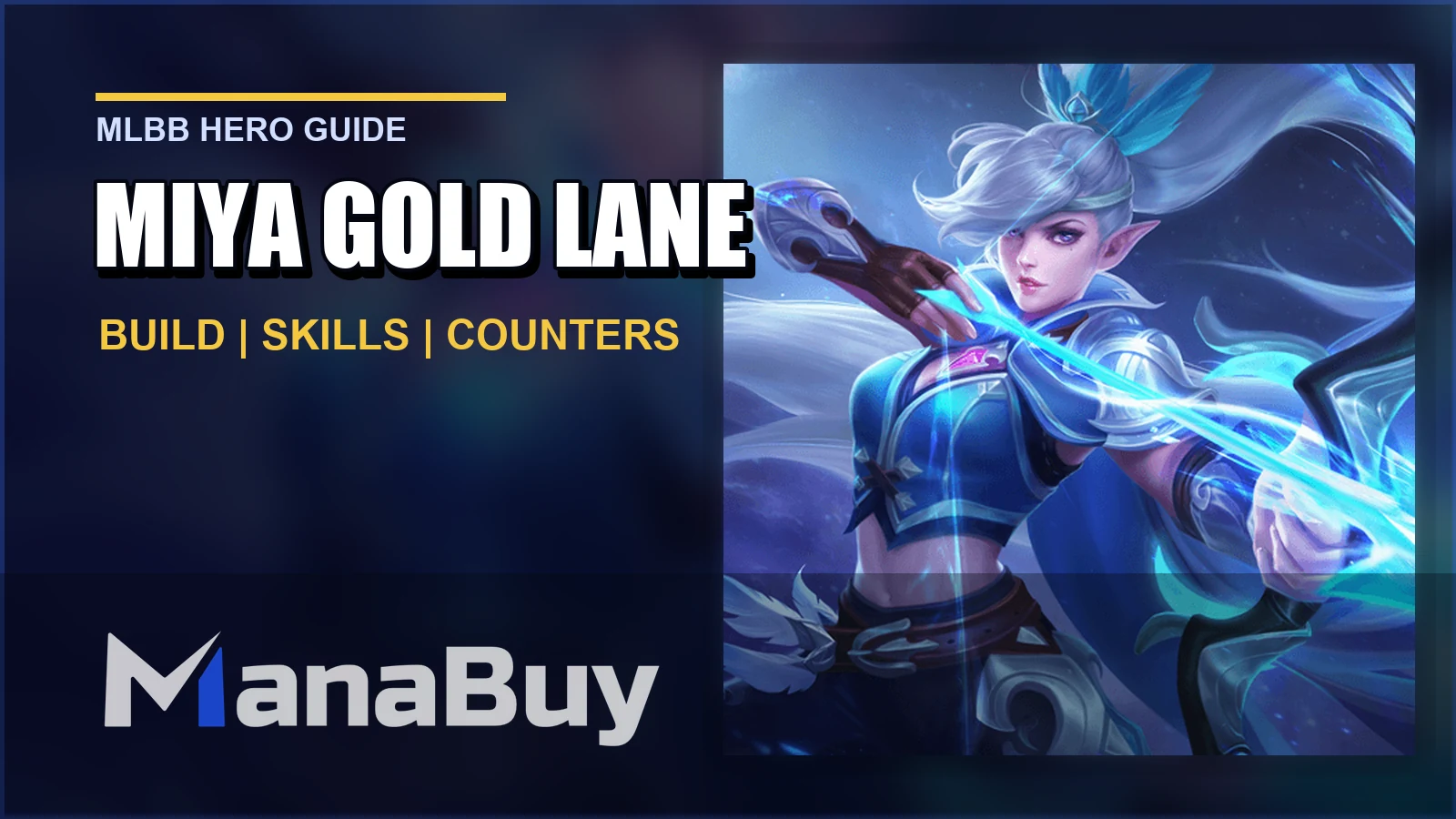 Miya MLBB Gold Lane Guide: Best Build, Skills, Counters, and Tips ...
